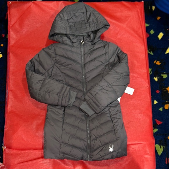 Spyder | Jackets & Coats | Spyder Girls Water Resistant Puffer Jacket ...